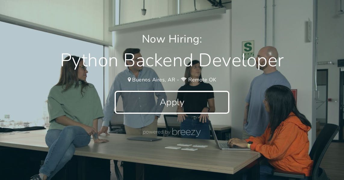Python Backend Developer At Tekton Labs