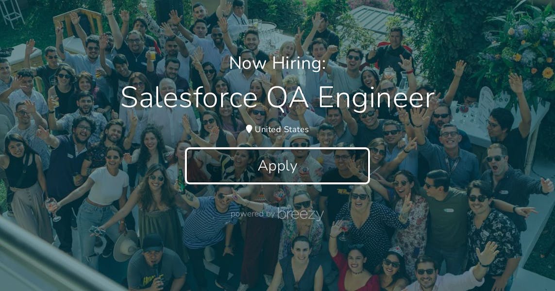 Salesforce Qa Engineer At Tekton Labs