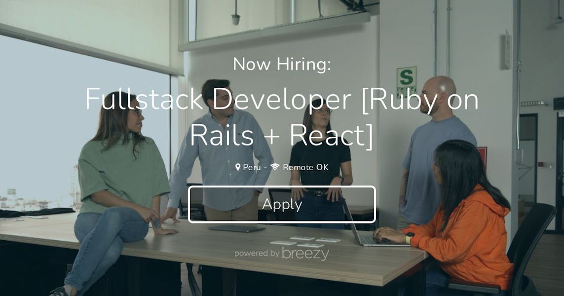 Fullstack Developer Ruby On Rails React At Tekton Labs