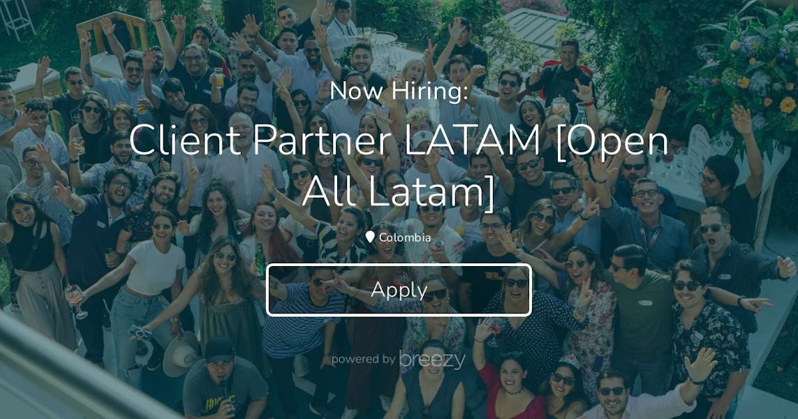 Client Partner Latam Open All Latam At Tekton Labs