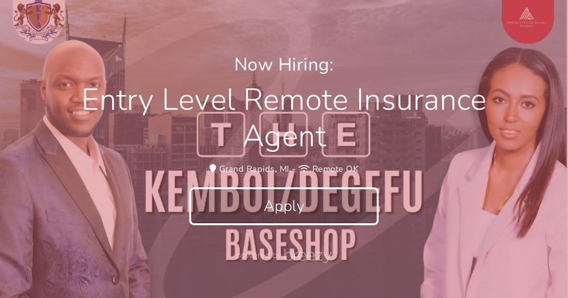 Entry Level Remote Insurance Agent at Meron Financial Agency