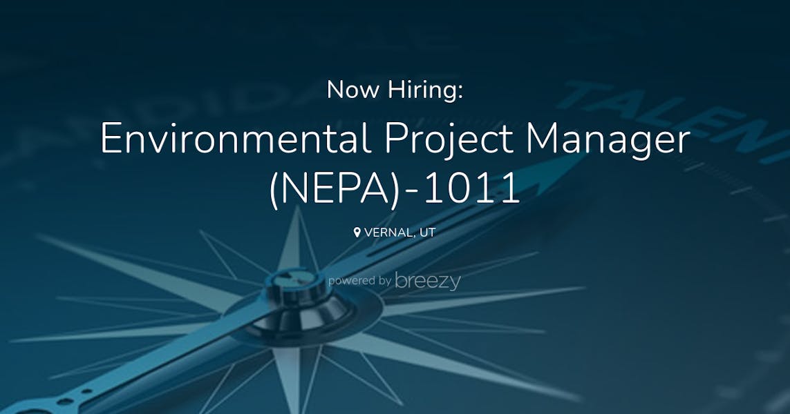 Environmental Project Manager (NEPA)-1011 at North Wind Group
