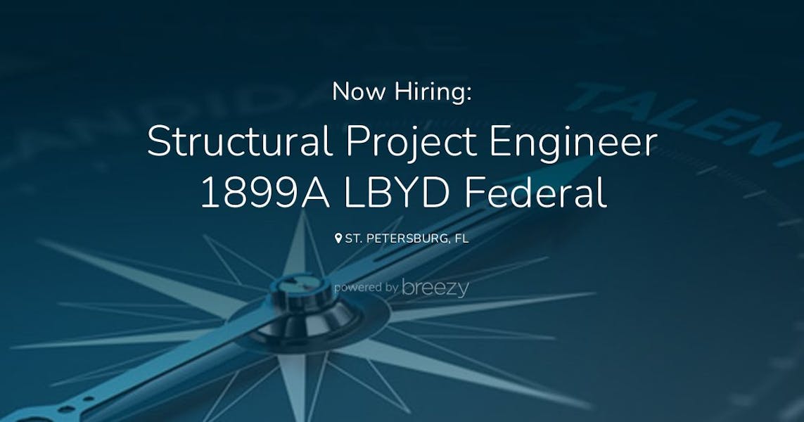 Structural Project Engineer 1899A LBYD Federal at North Wind Group