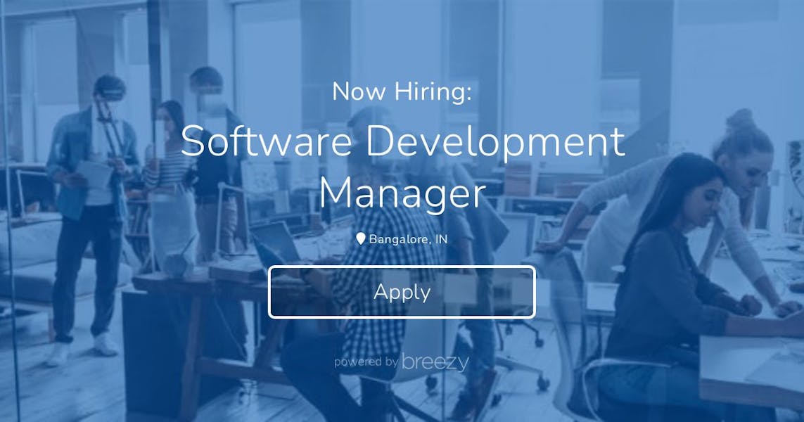 Software Development Manager At Rootstock Software