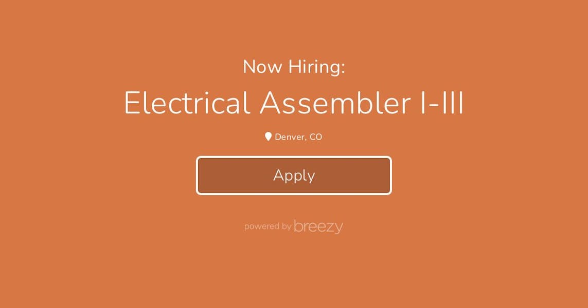 Electrical Assembler I-III at ESS Metron