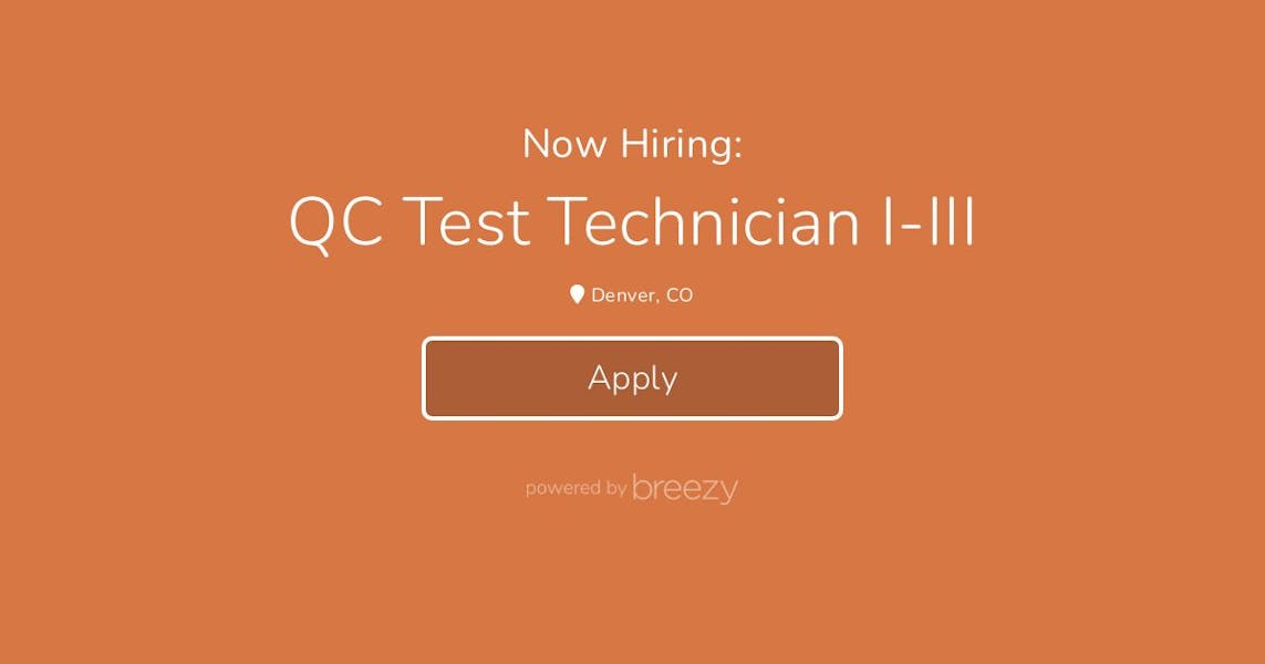 QC Test Technician I-III at ESS Metron