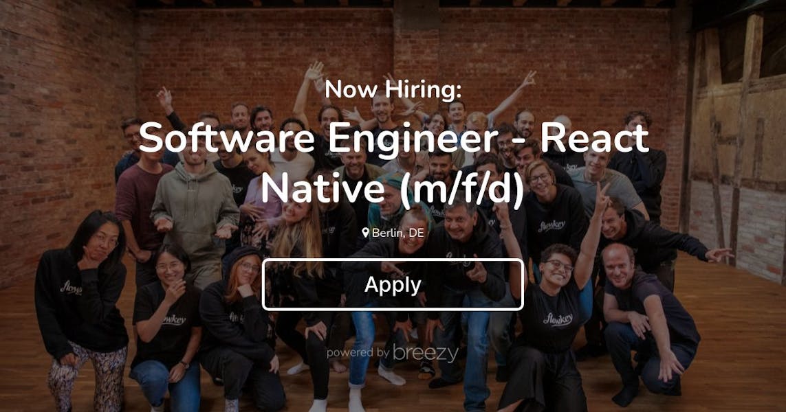Software Engineer - React Native (m/f/d) at flowkey GmbH