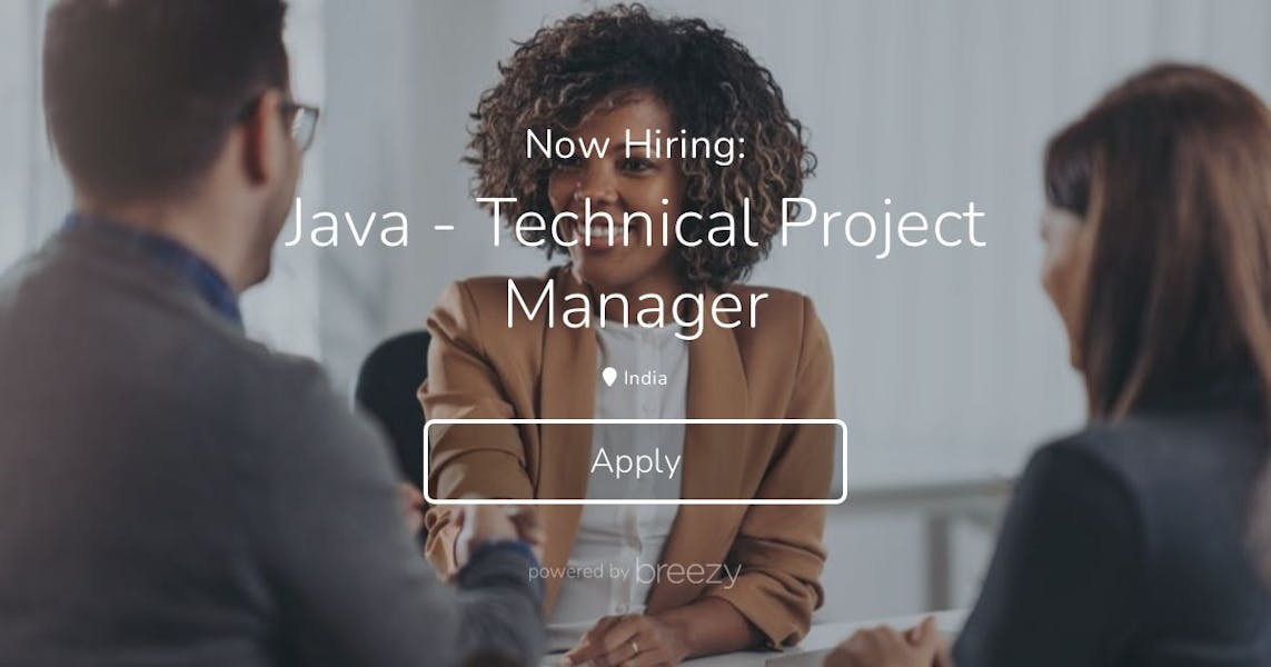 Java - Technical Project Manager at StaffWorthy Inc