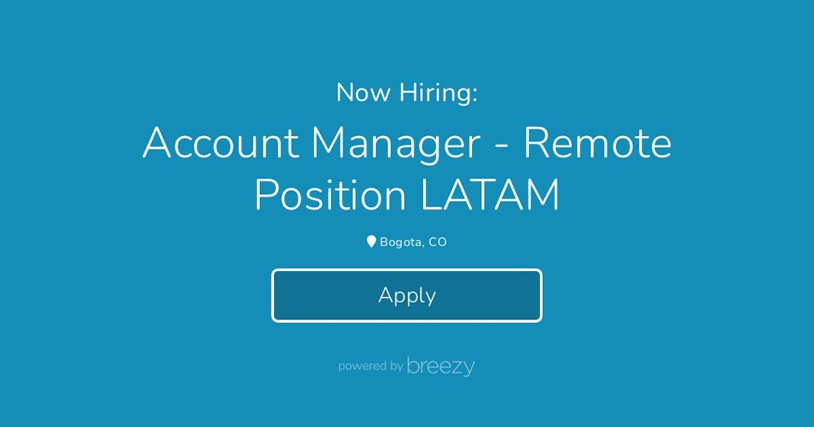 Account Manager Remote Position Latam At Brokerkit
