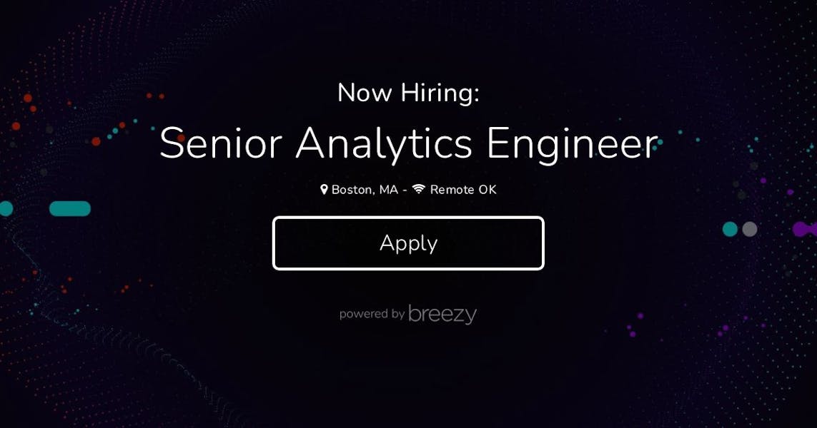 Senior Analytics Engineer at Flipside Crypto Senior Analytics Engineer at Flipside Crypto