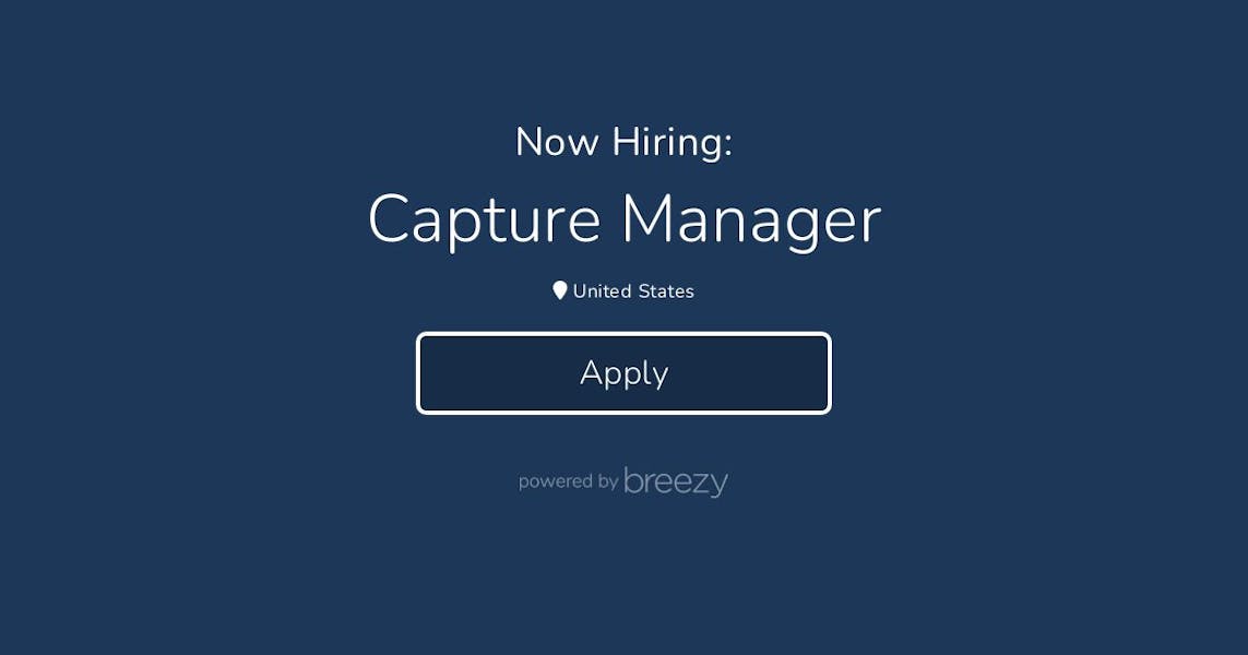 Capture Manager at Benchmark Space Systems