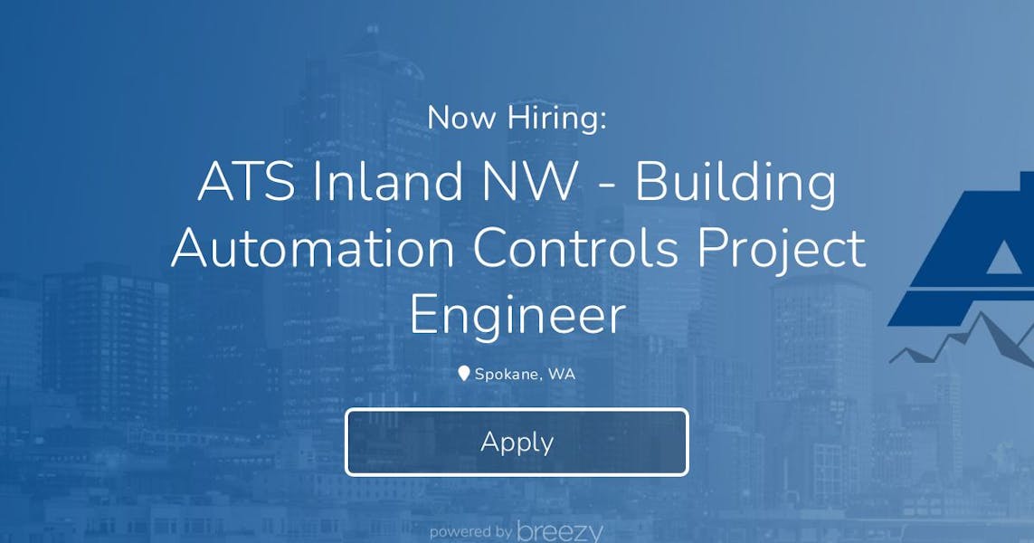 ATS Inland NW - Controls Project Engineer at ATS Companies