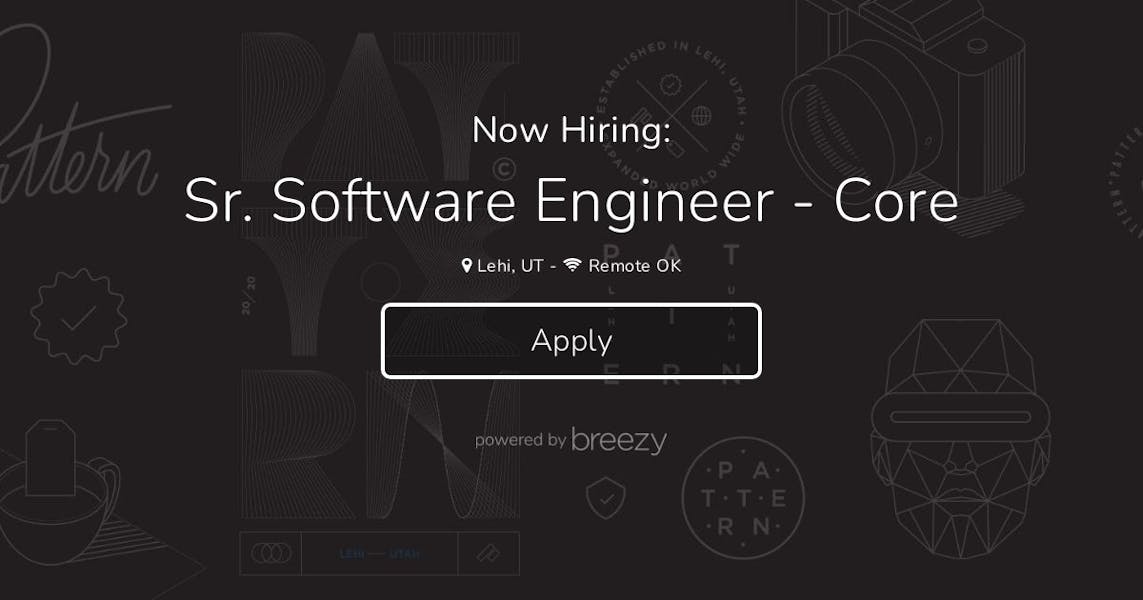 Sr Software Engineer Core At Pattern