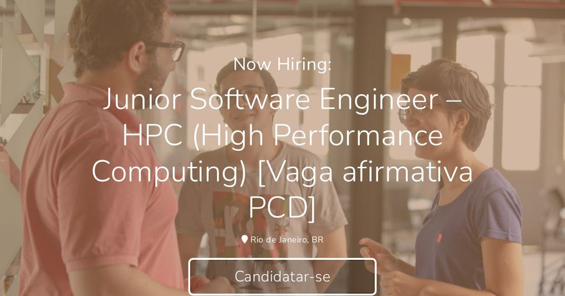 Junior Software Engineer – HPC (High Performance Computing) [Vaga ...