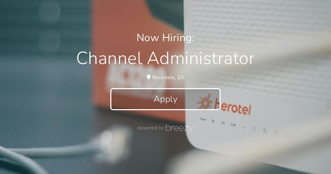 Channel Administrator at Herotel
