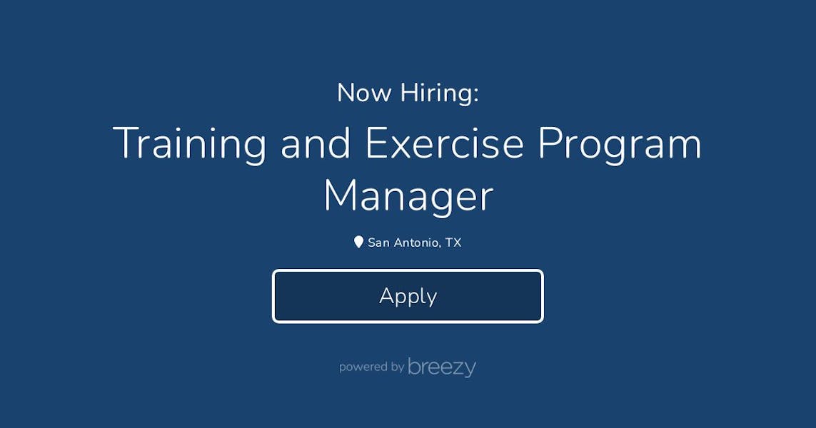 Training and Exercise Program Manager at Terrestris Global Solutions