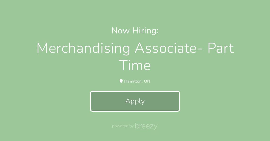 Merchandising Associate- Part Time at Brand Momentum
